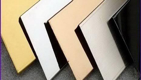 Polished Pvc Plain Wall Panel Sheet, for Home, Office, Feature ...