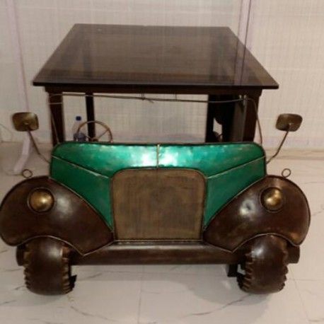 Rectangular Wood Vintage Car Table at Best Price in Mumbai - ID: 4024153