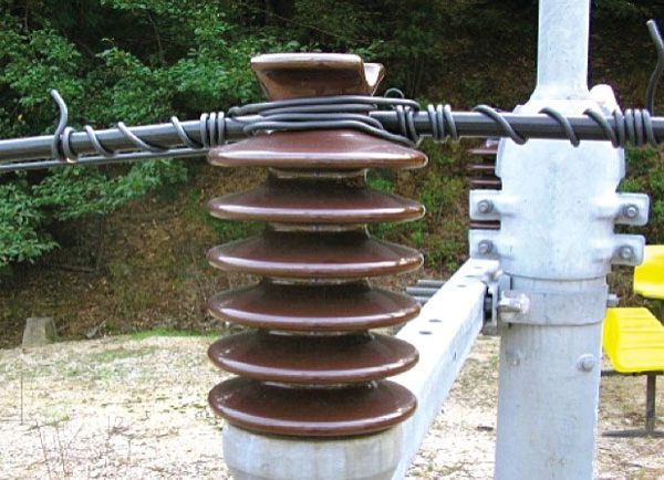 Orient Line Post Insulator, For Control Panels, Feature : Four Times ...