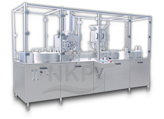 Automatic Injectable Dry Powder Filling with Rubber Stoppering Machine ...