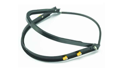 Engineering plastics SPRING TYPE FACESHIELD - Rohitas Safty Private ...