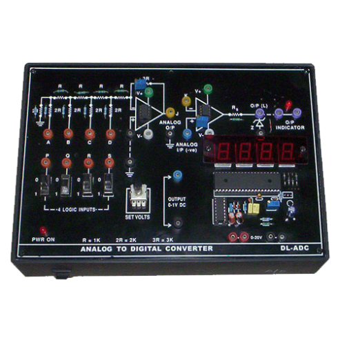 Analog to Digital Converter Trainer (VPL-DL-ADC) VPL-DL-ADC - VPL Infotech & Consultants, Delhi ...