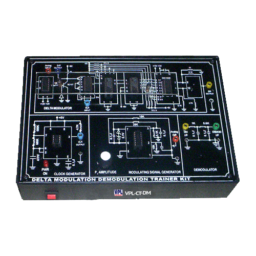 Delta Modulation & Demodulation Trainer (VPL-CT-DM) by VPL Infotech ...