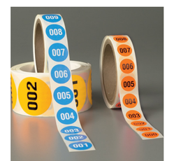Numbered Inventory Labels at Best Price in Mumbai | Safeness Quotient ...