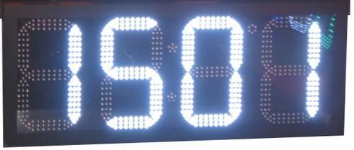 White Numeric Digital LED Display Board, Shape : Rectangle at Best ...