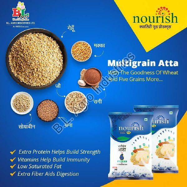 Nourish Multigrain Atta at best price INR 265 / 5 Kg in Bareilly Uttar ...