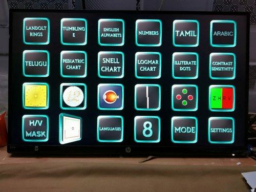 Fiber LED Vision Chart With Remote At Best Price INR 26 000 Piece In 