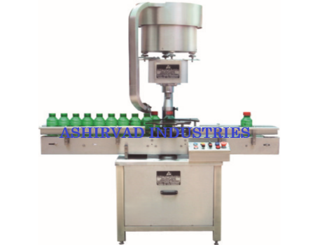 Automatic Single Head Screw Capping Machine by Ashirvad Industries from Ahmedabad Gujarat | ID ...