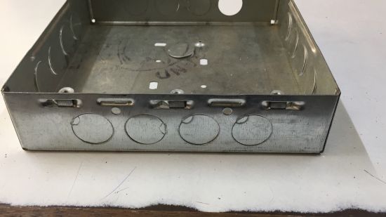 Grey 0.70 mm Electrical Concealed Modular Metal Boxes at best price INR ...