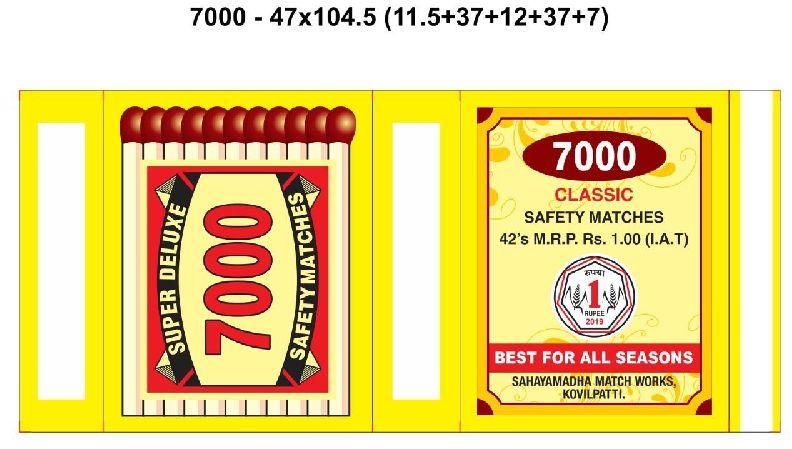 Wooden Safety Matches, for Home, Lighting, Smoking, Head Color : Black ...