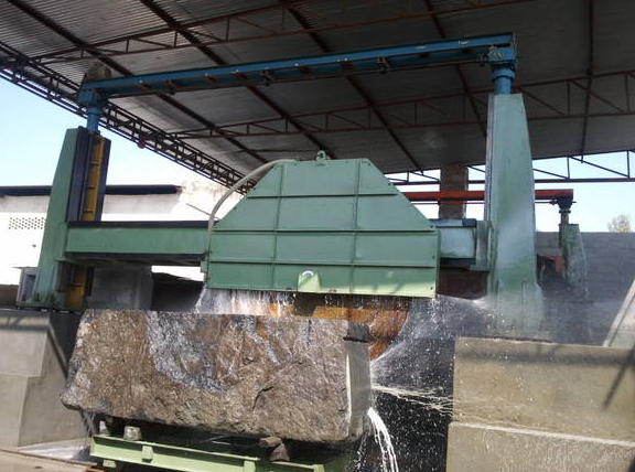 Double Pillar Block Cutting Machine, Certification : CE Certified at ...