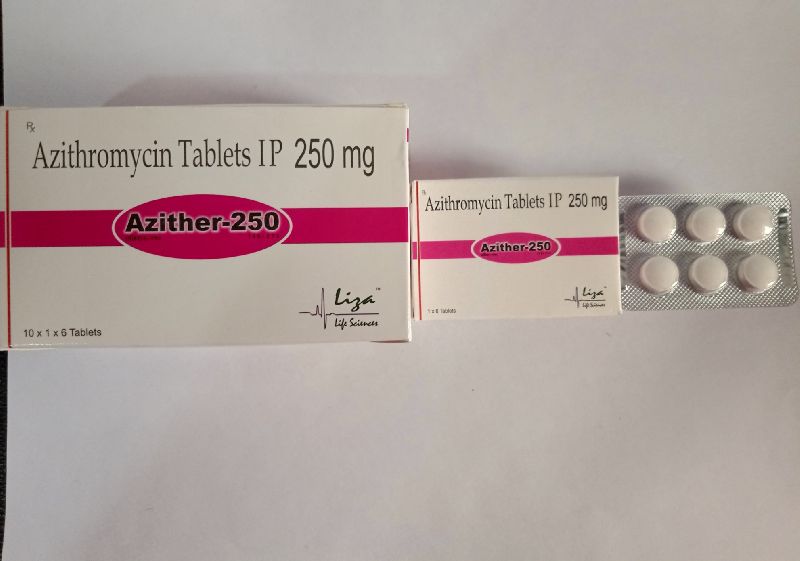 Azither 250 Tab. - Liza Life Sciences, Roorkee, Uttarakhand