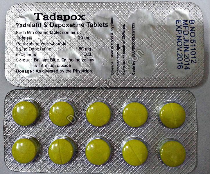 Tadapox Tablets at Best Price in Nagpur | Dewka Pharmacon