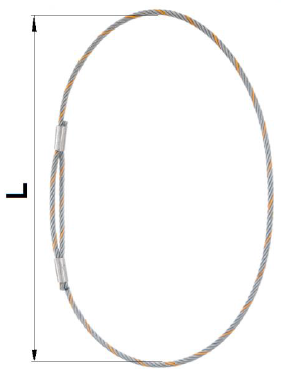 Endless Wire Rope Slings, for Lifting Pulling, Length : 5-10mtr - Lift ...