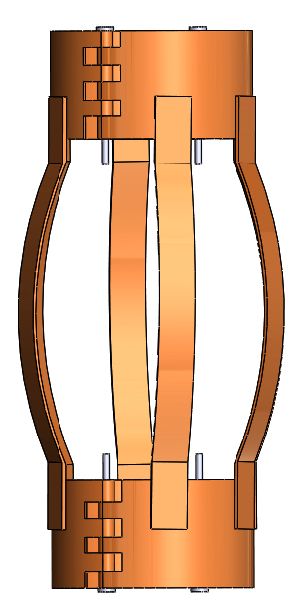 Hinged Welded Bow Spring Centralizer, Shape : Round by Crimson Oilfield ...