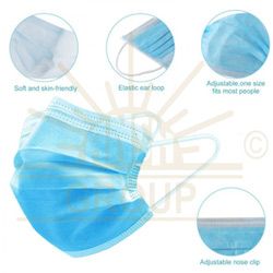 One Time Use Face Mask, For Clinical, Personal at Best Price in Delhi ...