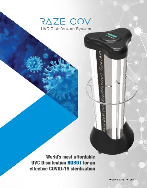 RAZE COV UVC DISINFECTION SYSTEM, Certification : ISO 9001:2008 at Rs ...