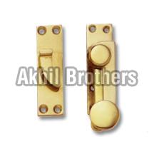 Rectangular Polished Brass Window Tower Bolts, Size : Standard, Color ...