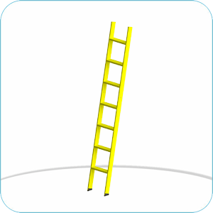 Polished FRP Heavy Duty Ladder, for Industrial, Certificate : ISI ...