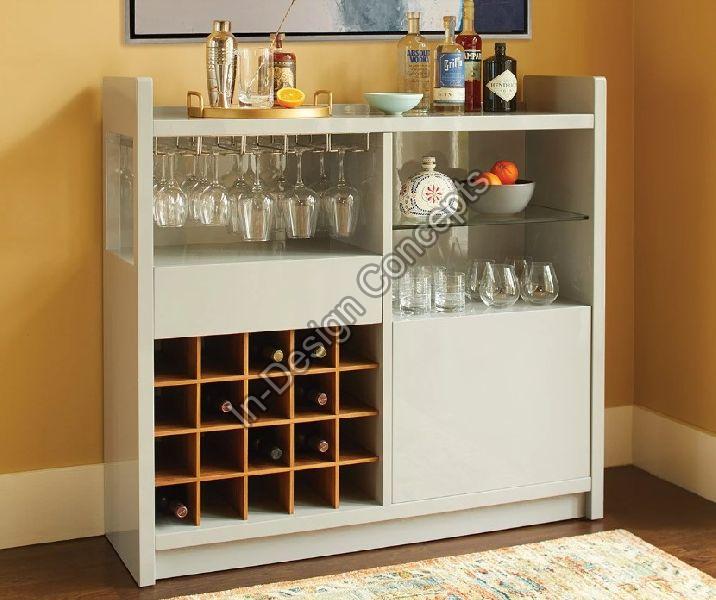Wooden Bar Unit, Finishing : Polished - In-Design Concepts, Mumbai ...