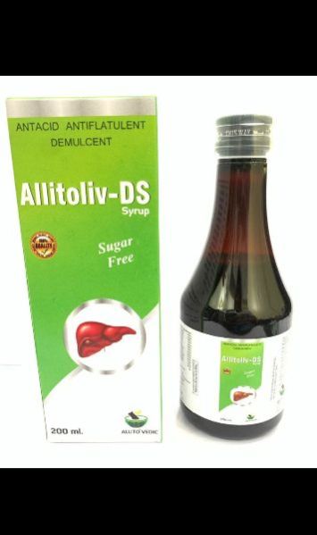 Antacid Antiflatulent Demulcent Syrup, For Clinical, Flatulence ...
