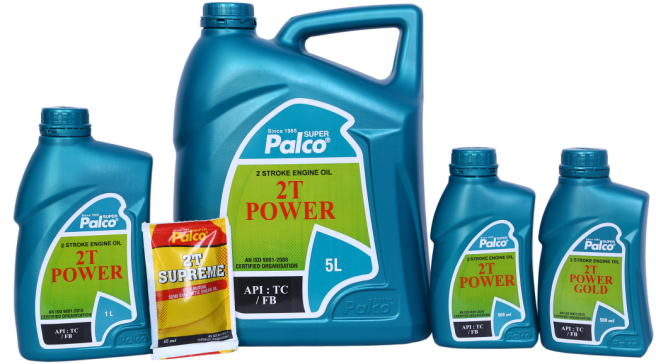 Yellow 2T Power/Gold and 2T Supreme Two Wheeler Engine Oil by Paras ...