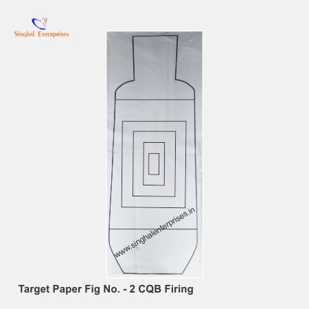 Target Paper Fig No -2 CQB Firing at Rs 8.50 / piece in Delhi | Singhal ...