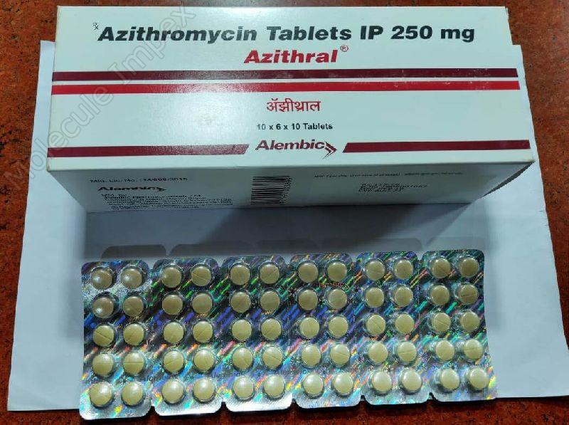 azithral AZITHEAL 250, INR 140 / Strip by Molecule Impex Trading ...