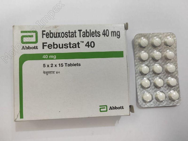 FEBUXOSTAT 40 by Molecule Impex Trading Company, febuxostat 40mg ...