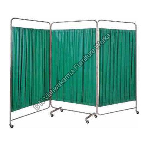 Cotton Hospital Folding Screen, Size : Standard, Pattern : Plain at ...