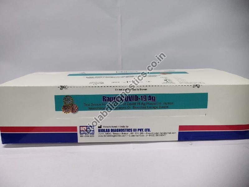 RAPID COVID-19 ANTIGEN CARD TEST, for Clinical, Hospital, Laboratory ...