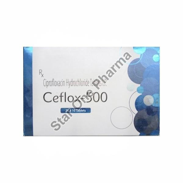 Ciprofloxacin Ceflox-500 Tablets at Rs 40 / Pack in Mumbai | Star One ...