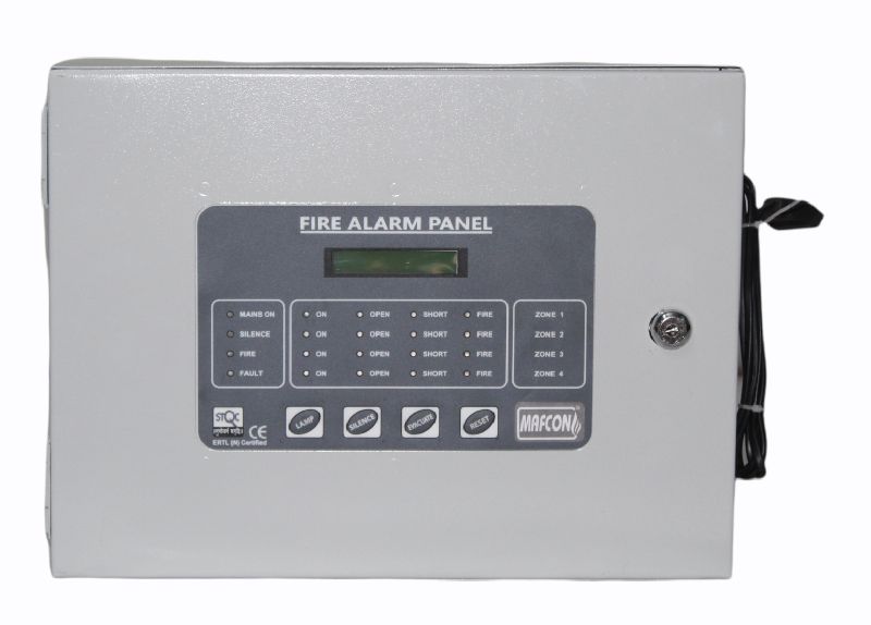 4 Zone Fire Alarm Panel, Body Material : Mild Steel, PVC - Jupiter ...