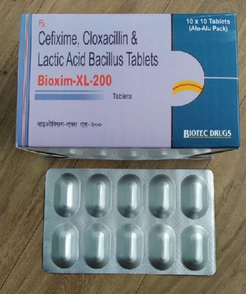 Cefixime Cloxacillin and Lactic Acid Bacillus Tablets at Best Price in ...