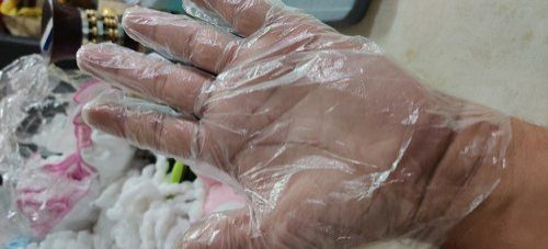 NK Enterprises Plastic Disposable PP Hand Gloves, Size : 7 Inches at Rs ...