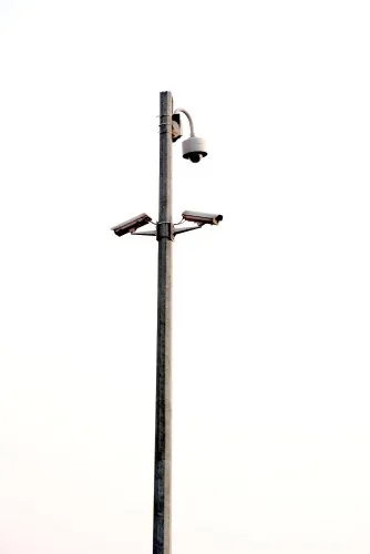 CCTV Camera Pole, INR 8,000 / Piece by Bright Solar Technology from ...