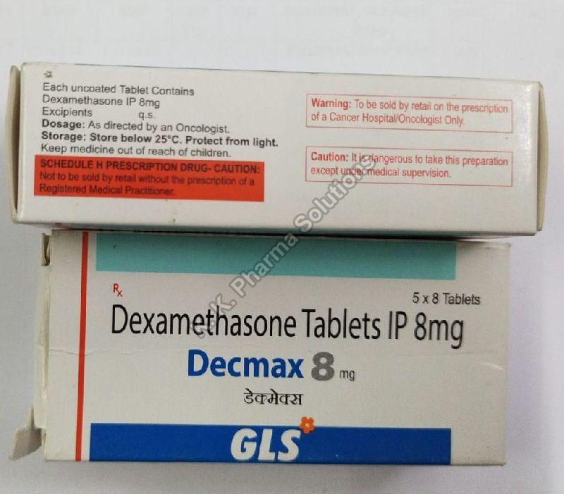 Decmax 8mg Tablets at Rs 75 / Pack in Mumbai | K. K. Pharma Solutions