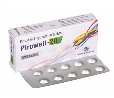 Piroxicam Tablets at Best Price in Surat | Wellona Pharma