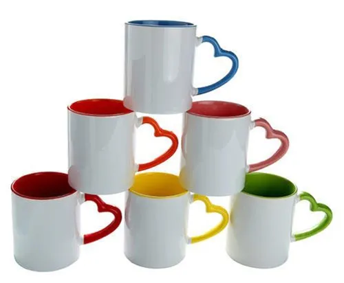 Heart Handle Mug Shape Round Inr 160inr 350 Pieces By Infinity