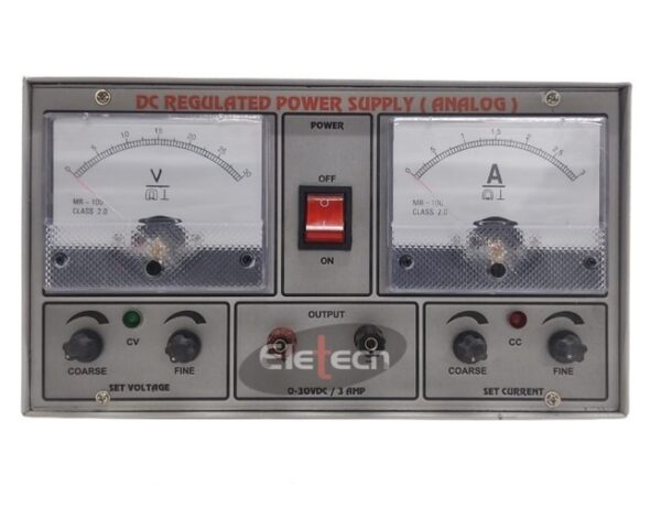 DC Regulated Power Supply Analog at Best Price in Ambala | Eletech Lab ...