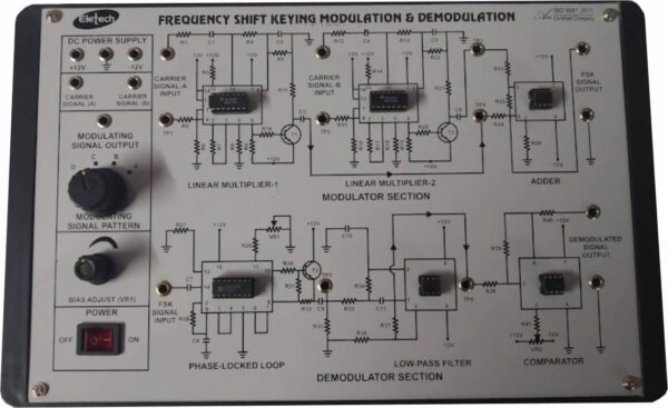 Frequency Shift Keying Modulation Demodulation Trainer Kit At Best