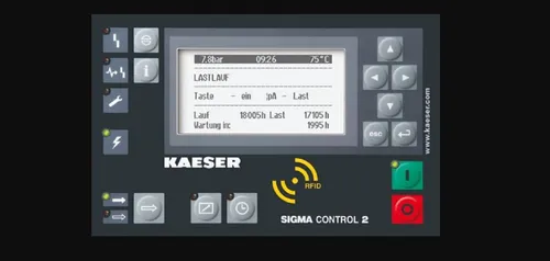 Kaeser Sigma Controller & aluminum air pipe line Retailer | Fusion ...