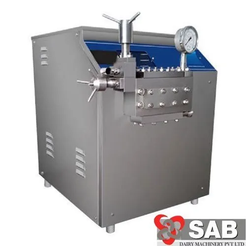 Electric Milk Homogenizer, INR 1.75 Lakh / Piece by SAB DAIRY MACHINERY ...