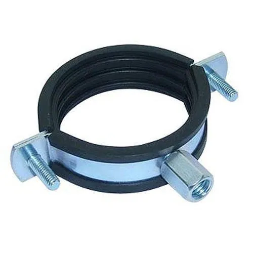 Galvanized SHEET Rubber Split Clamps, Size : 1/2" TO 6" Inch, Color ...