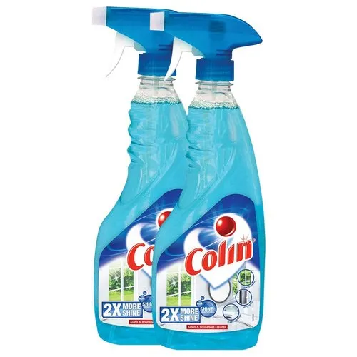 Colin Glass Cleaner, Form : Liquid, Color : Blue at Best Price in ...
