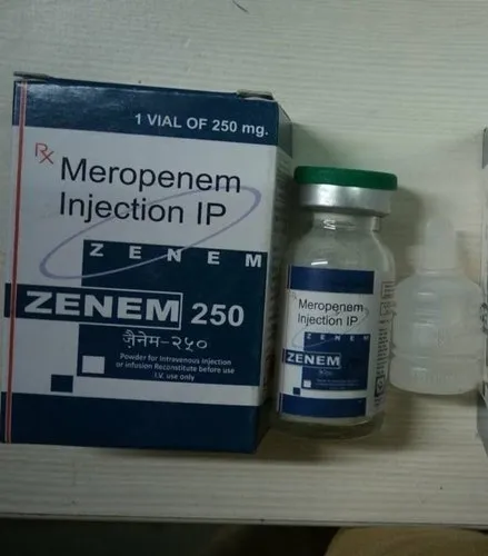 Meropenem Injection, Packaging Type : Vial at best price INR 65 / Piece ...