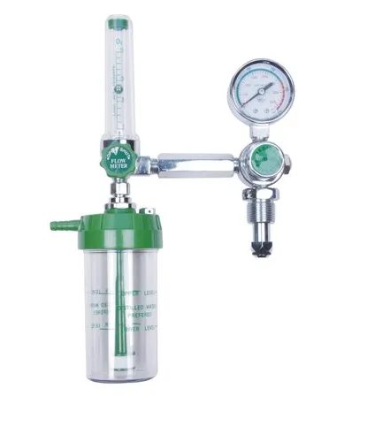 Stainless Steel Oxygen Flow Meter, Pressure : 3.5 Bar, Color : Green at ...