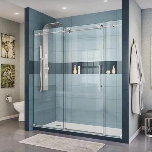 Hinged/Pivot Glass Shower Enclosures Partitions at Rs 45,000 / Square Feet in Ghaziabad | M/S ...
