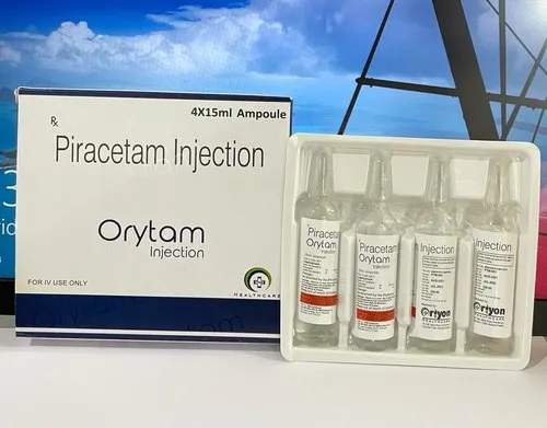 Piracetam Injection at best price INR 25 / Piece in Ambala Haryana from Oriyon Healthcare | ID ...