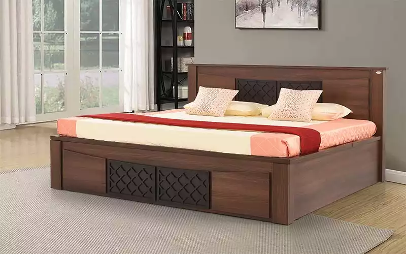Royaloak HDF with melamine finish Hydraulic Storage Bed at Rs 61,500 ...